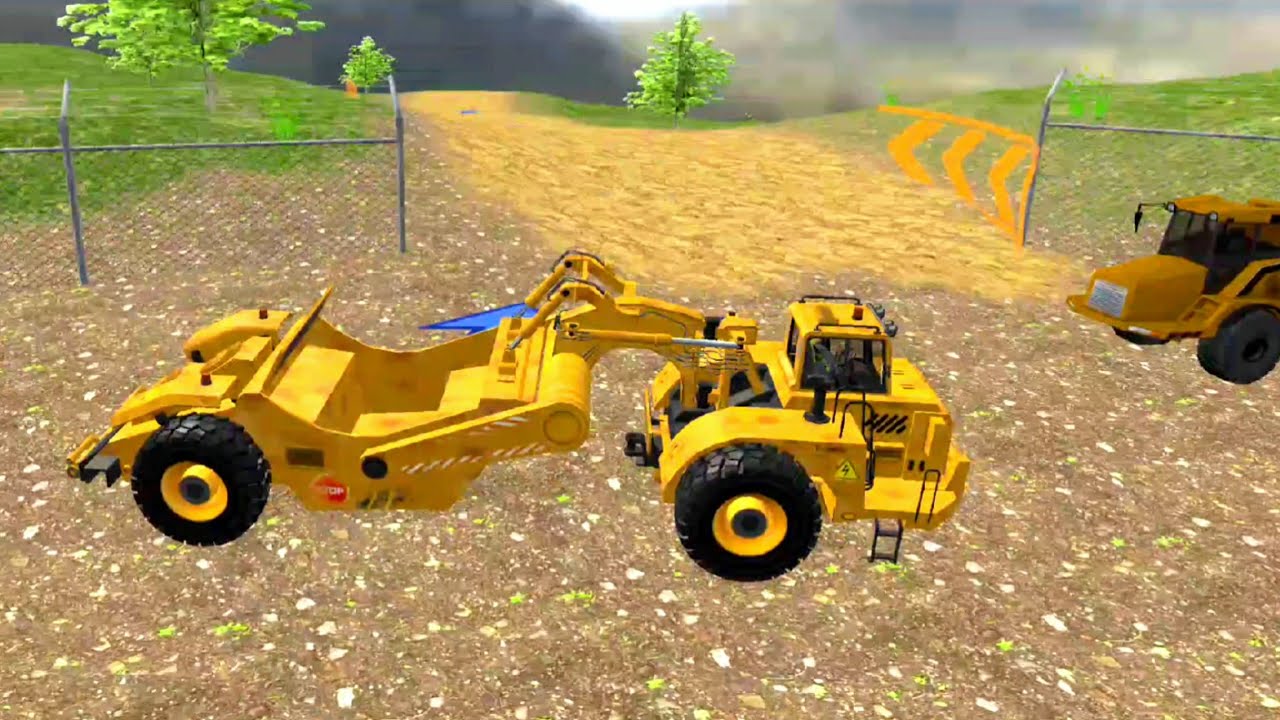 New Machine Road Construction Gameplay | Construction Game - YouTube