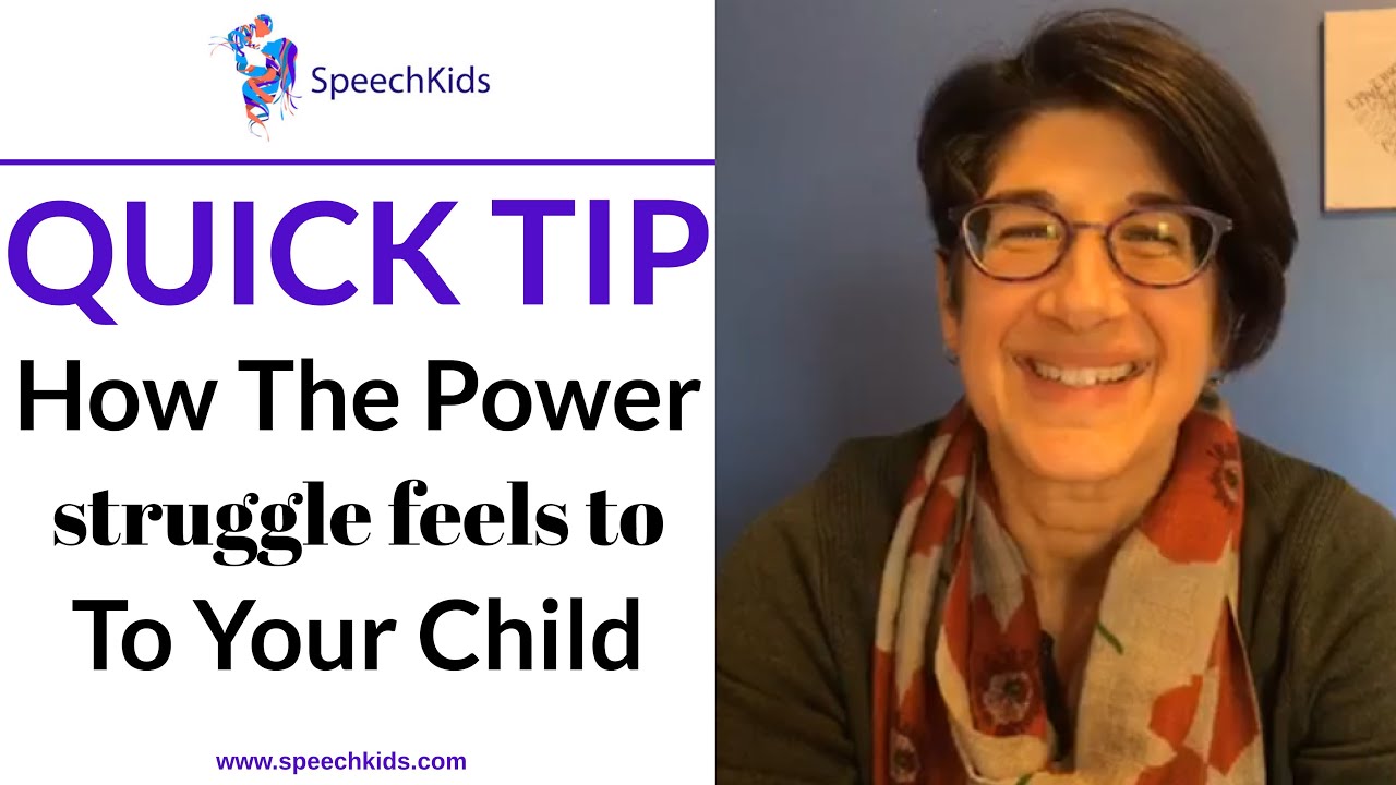 How the power struggle feels to your child - YouTube