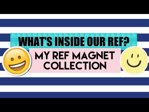 WHAT'S INSIDE OUR REF I REF TOUR I MY REF MAGNET COLLECTION I Vlog #20 ...