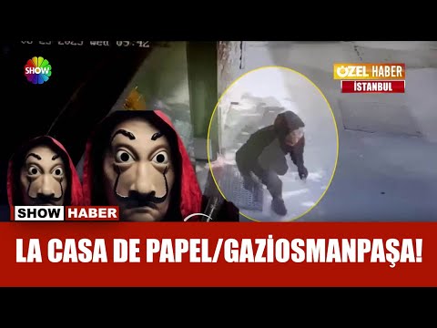 Salvador Dali maskesiyle soygun girişimi