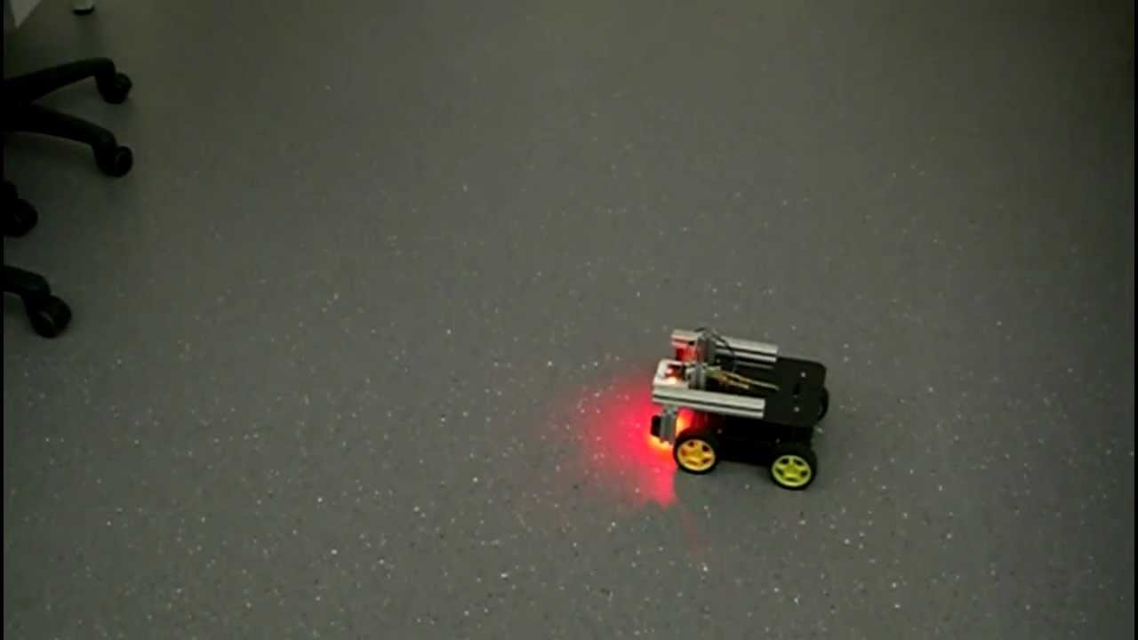 Optical Flow 4WD Arduino Rover - YouTube