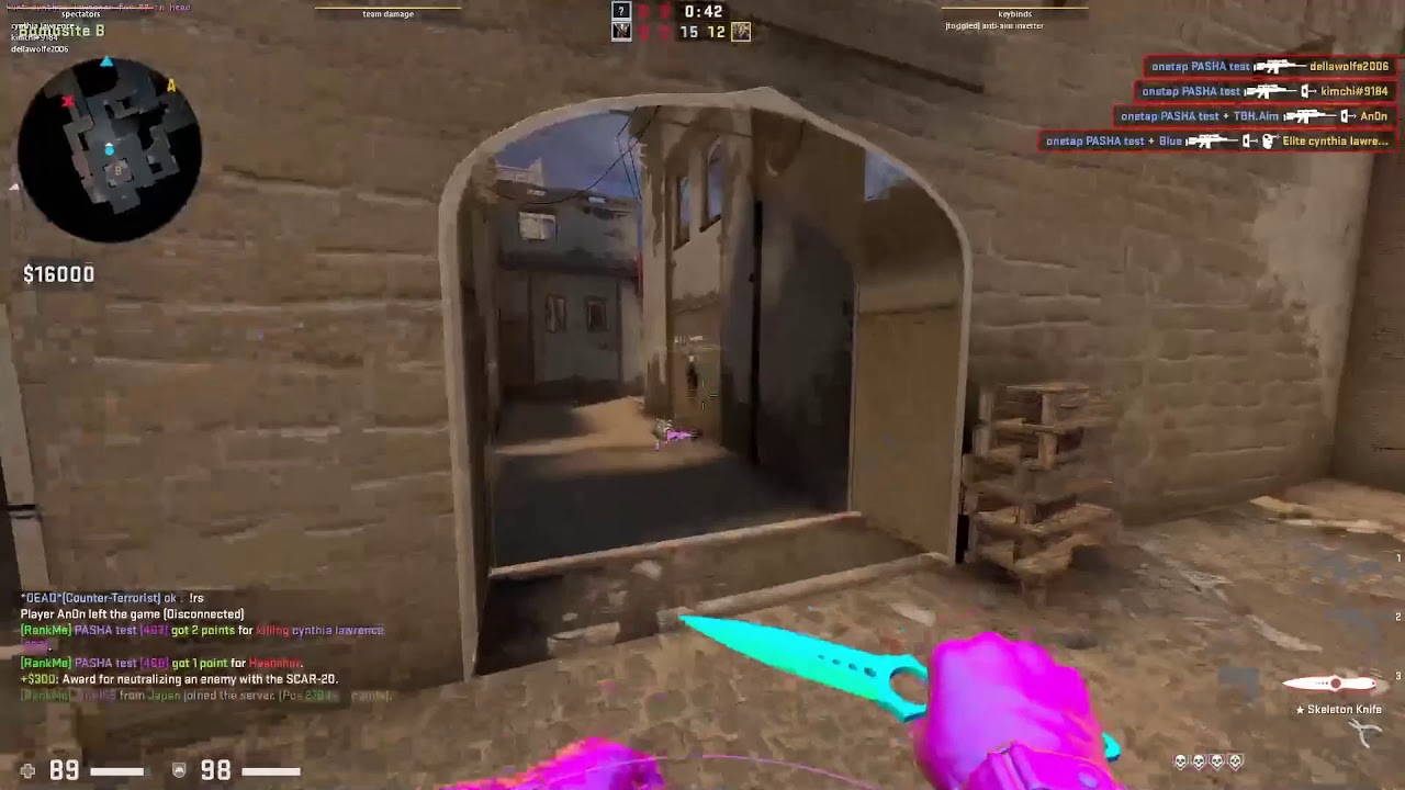 ONETAP V3 hvh Monster onetap v3 hvh highlights pashahvh - YouTube