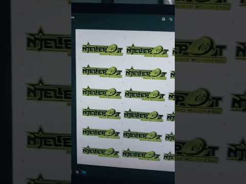 cetak stiker comunitas yang unik - YouTube