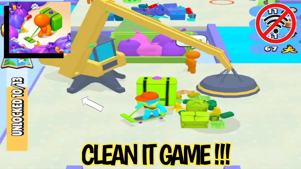 🏝 LANDFILL CLEAN IT GAME! 🗑 GAMES ANDROID/IOS [GAMEPLAY WALKTROUGH ...