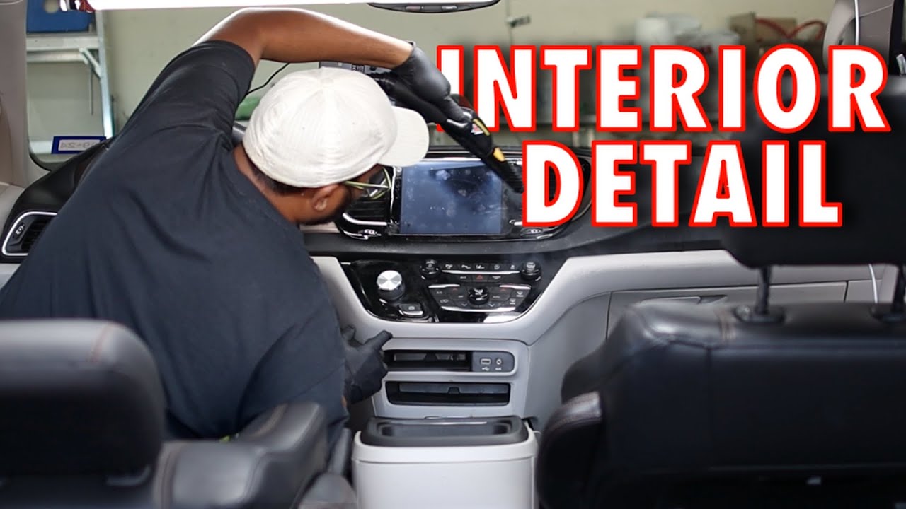 Dirty Minivan Full Interior Detailing - Car Detail - YouTube