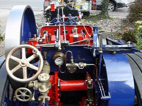 Steam Traction World Road Loco first steaming - YouTube