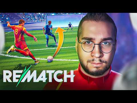 MÜKEMMEL BİR FUTBOL OYUNU ÇIKTI! YENİ 5V5 OYUNUMUZ! | EKİP İLE REMATCH