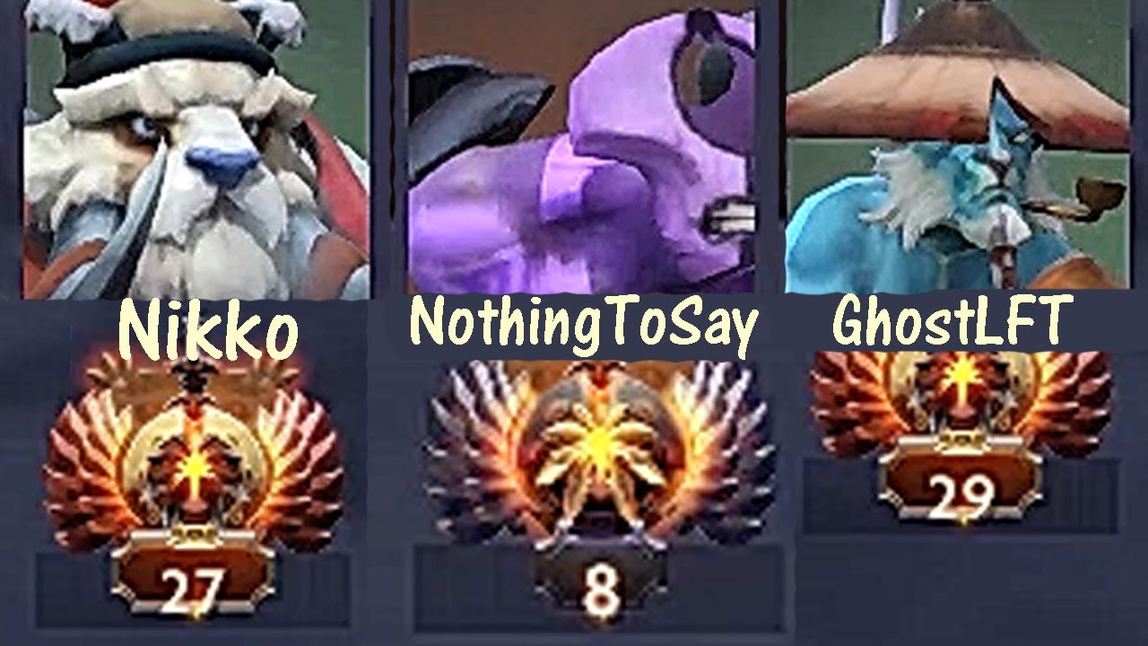 Dota 2 Pro MMR Gameplay | Nikko NothingToSay GhostLFT - YouTube
