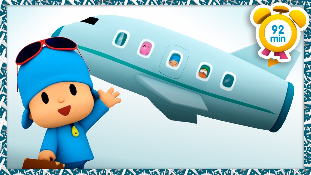 🚆 POCOYO ENGLISH - Travelers Around the World [92 min] Full Episodes ...