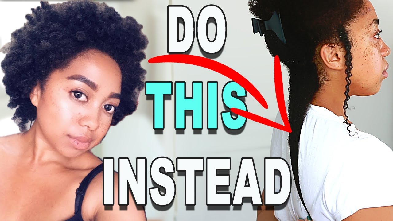 10 REASONS WHY YOUR NATURAL HAIR ISN'T GROWING| HOW TO ACTUALLY GROW ...