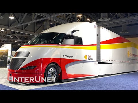Spaceship by Shell Starship 2.0 Hyper-Fuel Efficient Truck - YouTube