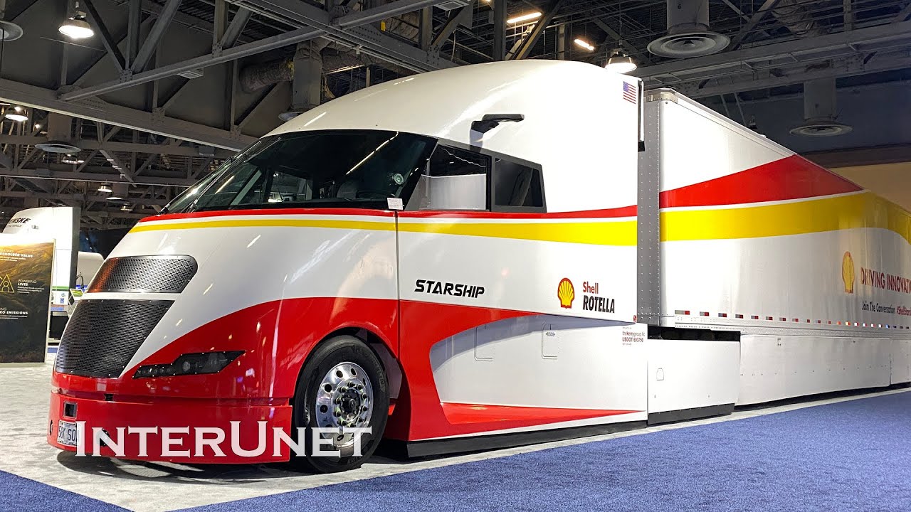 Spaceship by Shell Starship 2.0 Hyper-Fuel Efficient Truck - YouTube