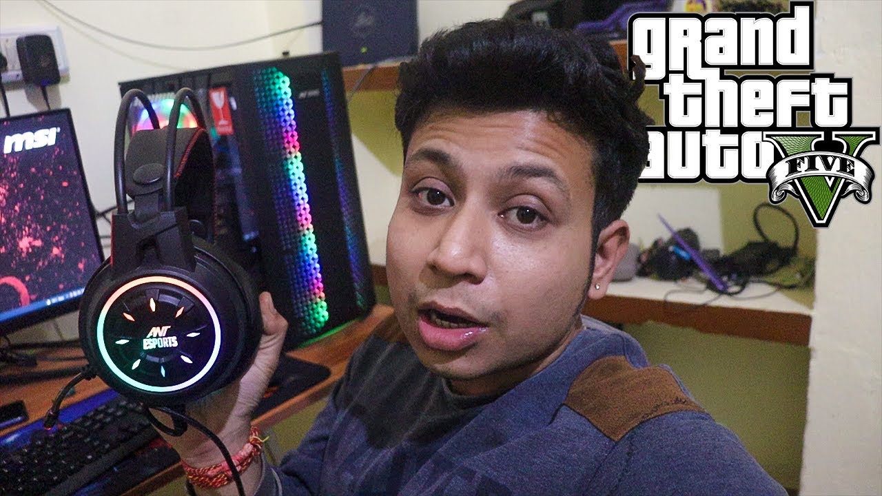 Installing GTA 5 in My GAMING PC For The First Time - YouTube