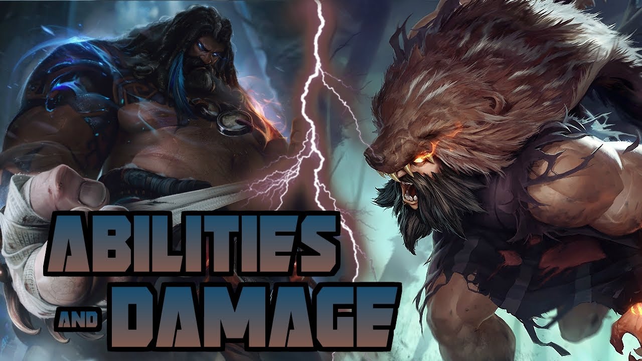 OLD UDYR VS NEW UDYR REWORK | ABILITIES AND DAMAGE COMPARISON - YouTube