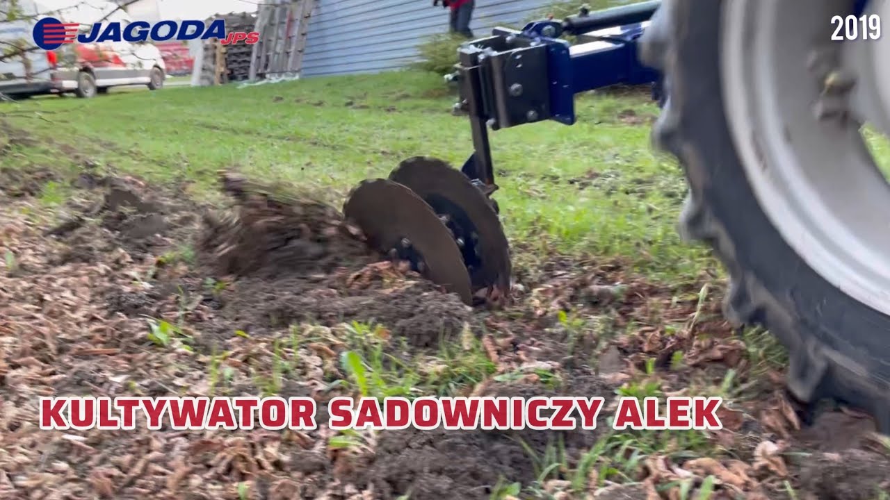 Kultywator sadowniczy ⭐️ Orchard disc cultivator ALEK - YouTube
