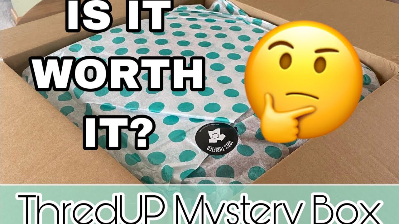 Was Buying A ThredUp Rescue Box Worth It?? - YouTube