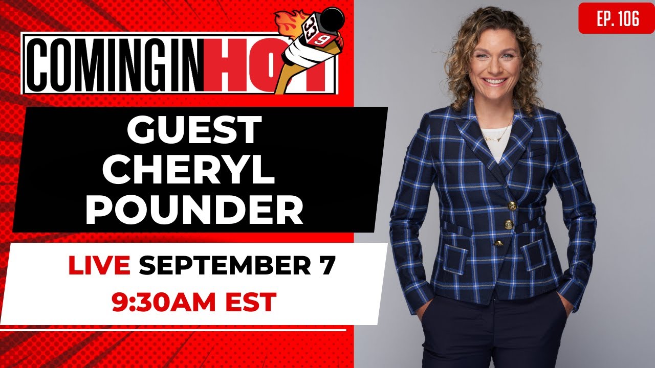 Cheryl Pounder | Coming in Hot LIVE - September 7 - YouTube