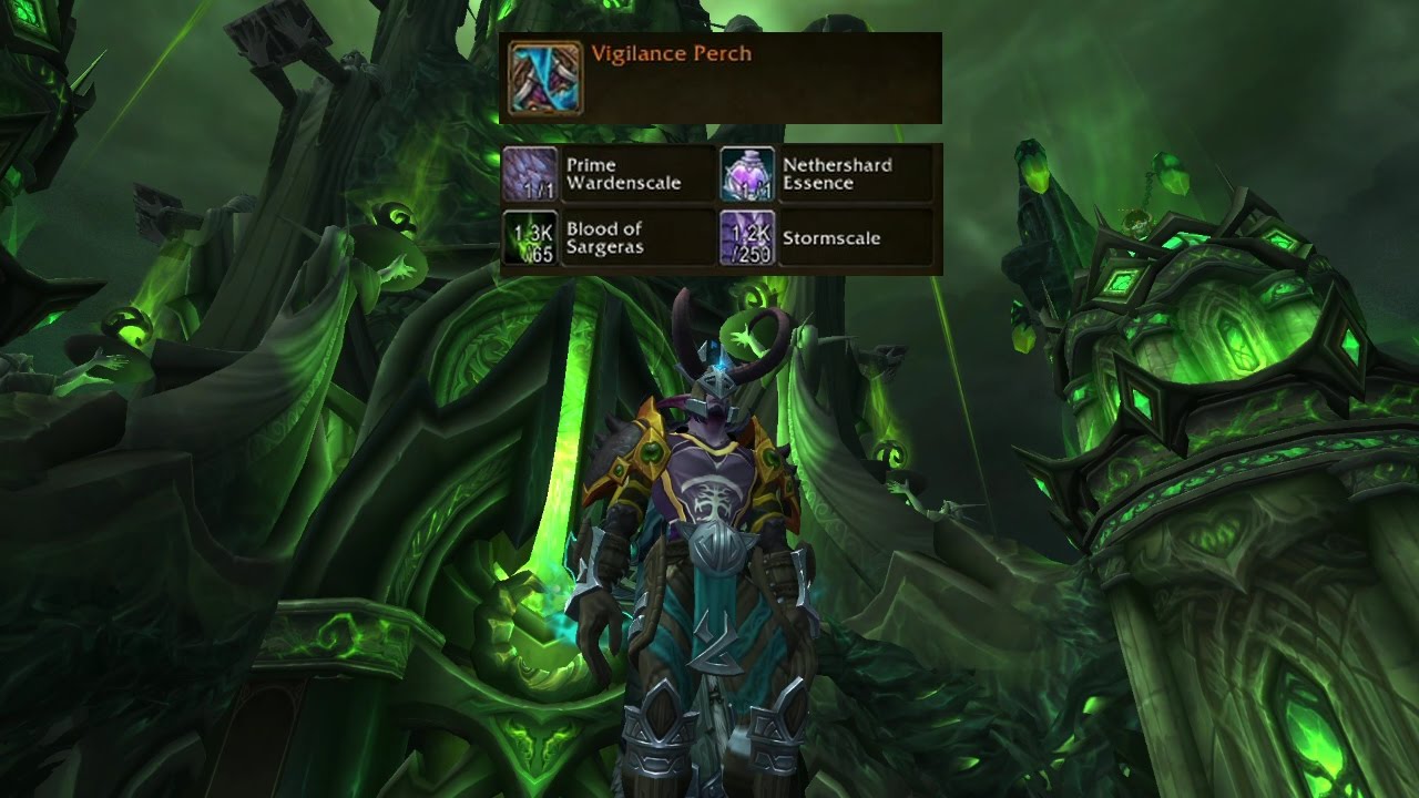 World of Warcraft Obtaining the Prime Wardenscale and Vigilance Perch ...