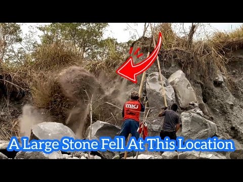 A Large Stone Fell At This Location - YouTube