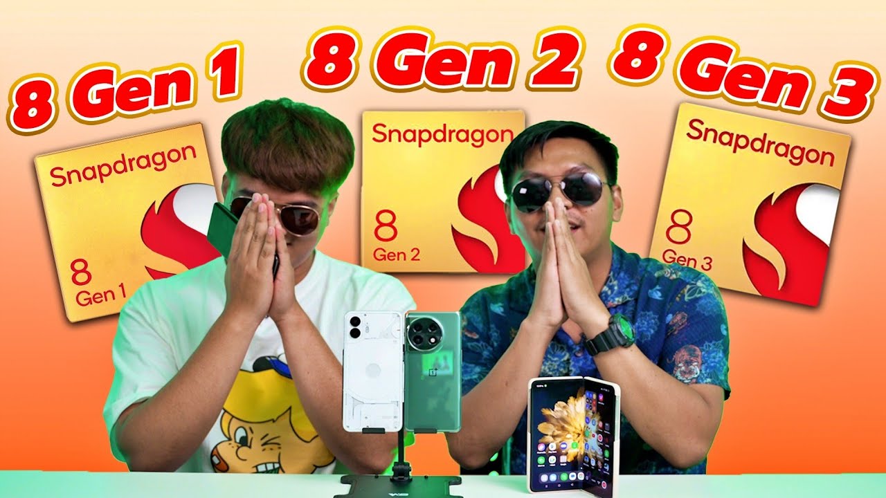 ความรู้สึกหลังใช้ Snap 8 Gen 1 VS 8 Gen 2 VS 8 Gen 3 - YouTube