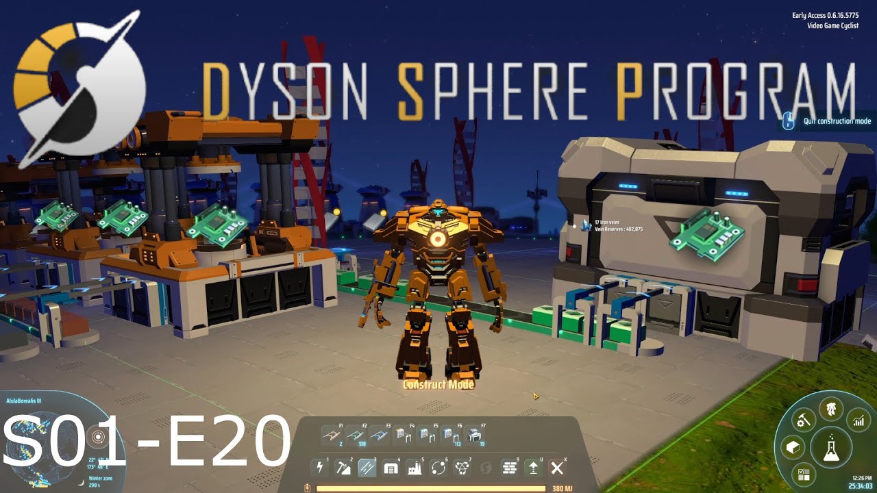 Dyson Sphere Program S01-E20, Circuit boards for processors - YouTube