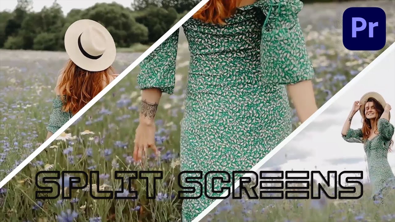 Split Screen Effect in Premiere Pro - YouTube
