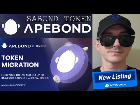 $ABOND - APEBOND TOKEN CRYPTO COIN HOW TO BUY ABOND MEXC GLOBAL APESWAP ...