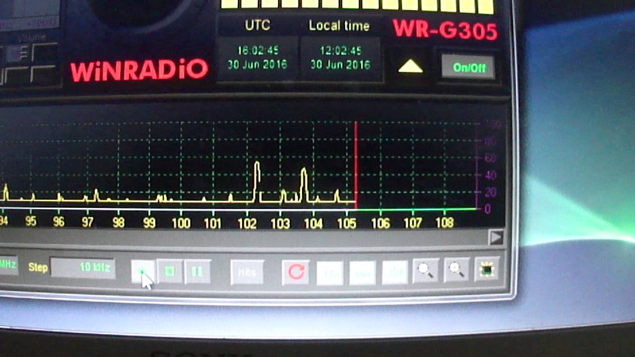 WinRadio WR G305 E WFM PD Wideband Receiver with APCO P25 decoder - YouTube