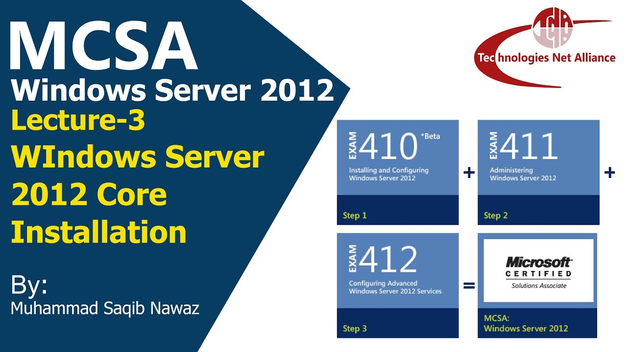 Windows Server 2012 Server Core Installation | Installing Server Core ...