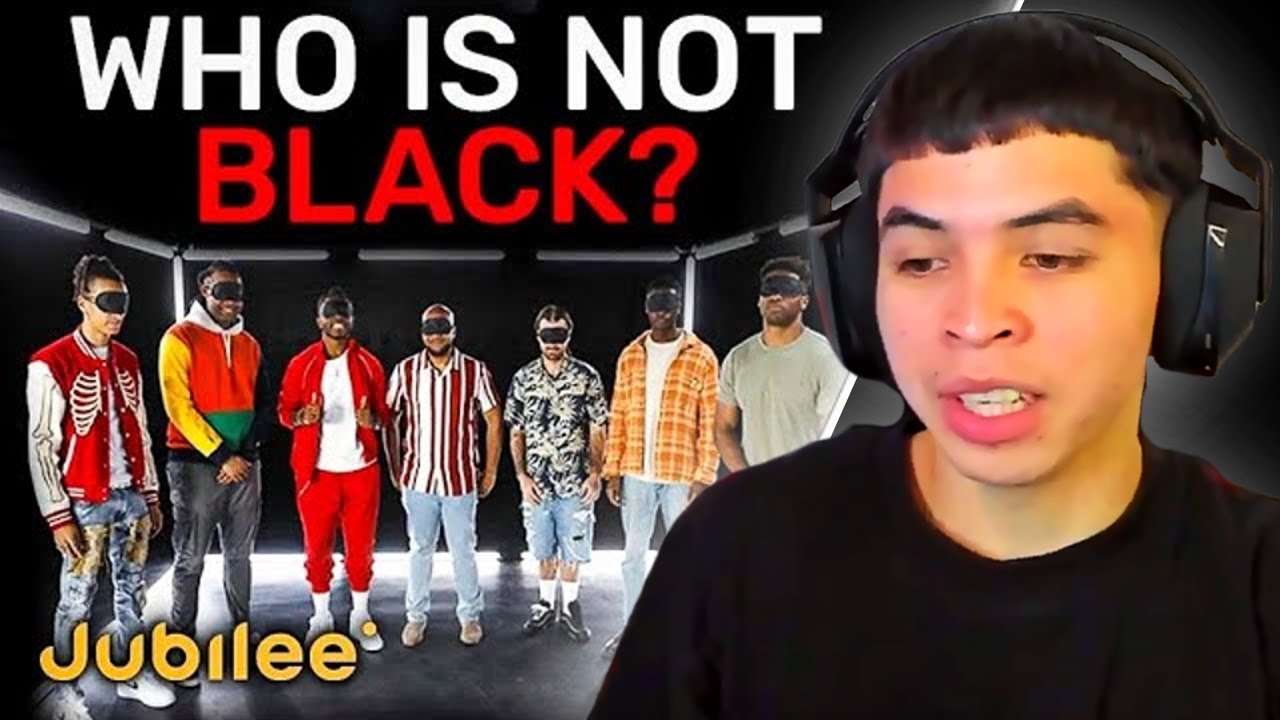 6 Black Men vs 1 Secret White Guy | Glxsky Reacts to Jubilee - YouTube