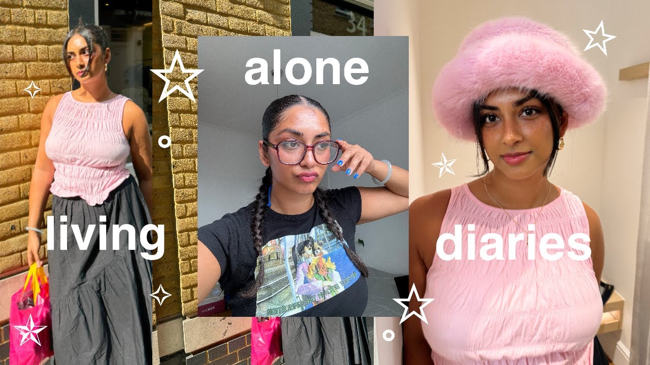 Living Alone Diaries 🌺 busy week in london 🌺 - YouTube
