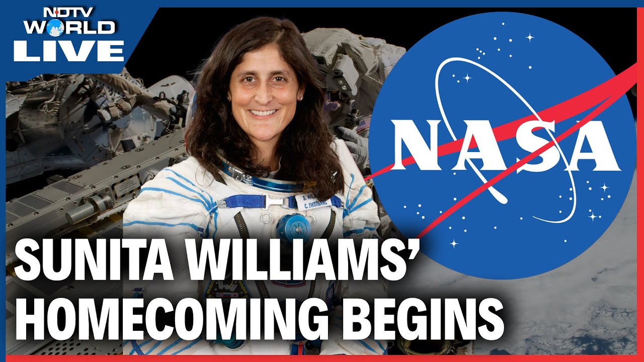 Sunita Williams LIVE | Sunita Williams Return | Sunita Williams | Sunita Williams' Homecoming ...