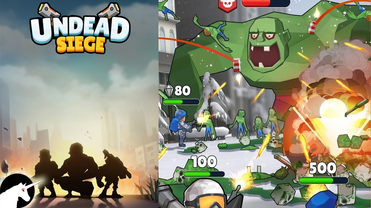 Undead Siege gameplay - YouTube