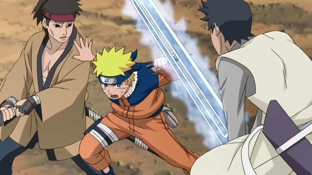 Naruto prevents a fight between Tsukado and Katazu, Gaara was ...