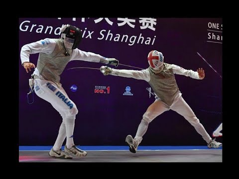 2018 Shanghai Grand Prix - Men's Foil Finals' Highlights - YouTube