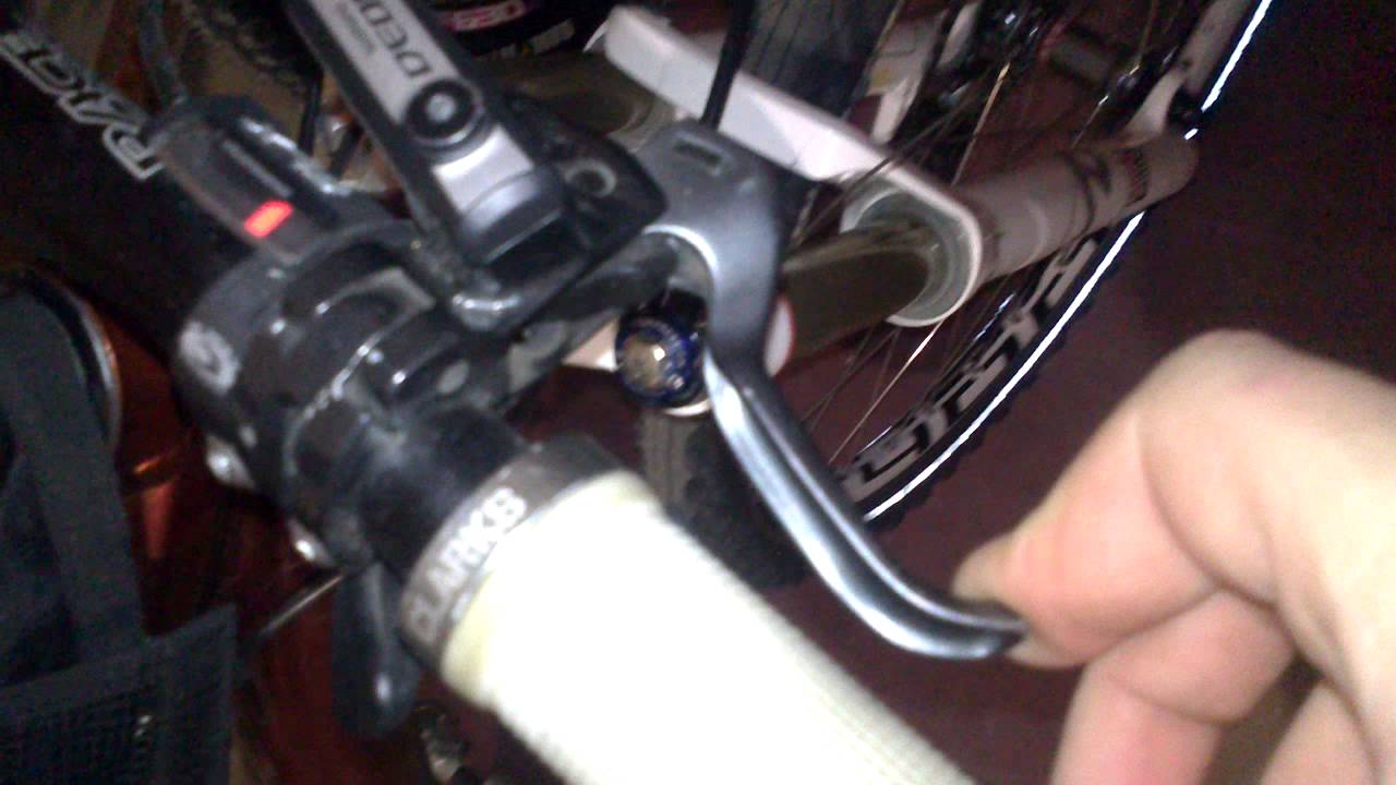 перед прокачкой Shimano Deore M596 brakes - YouTube