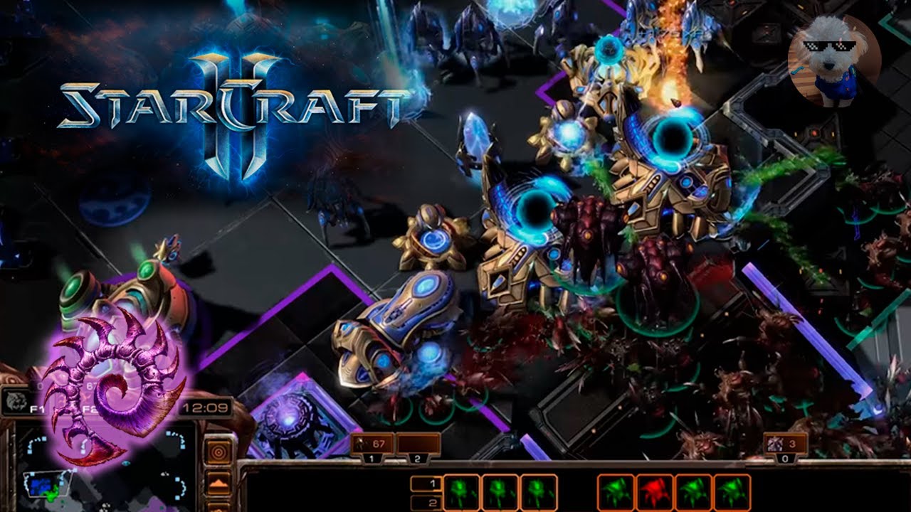 StarCraft 2 Zerg vs Protoss Awesome Battle *BRUTAL* - Cómo Jugar con ...