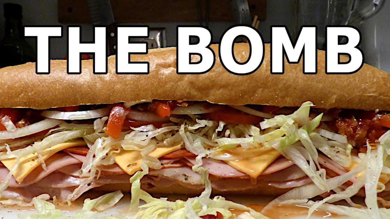 Making THE BOMB Sub Sandwich at Home | How to kill your colon 😁 😳 - YouTube