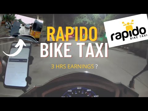 RAPIDO BIKE TAXI | RAPIDO EARNINGS | HYDERABAD | SANDEEP MOTOVLOGS ...