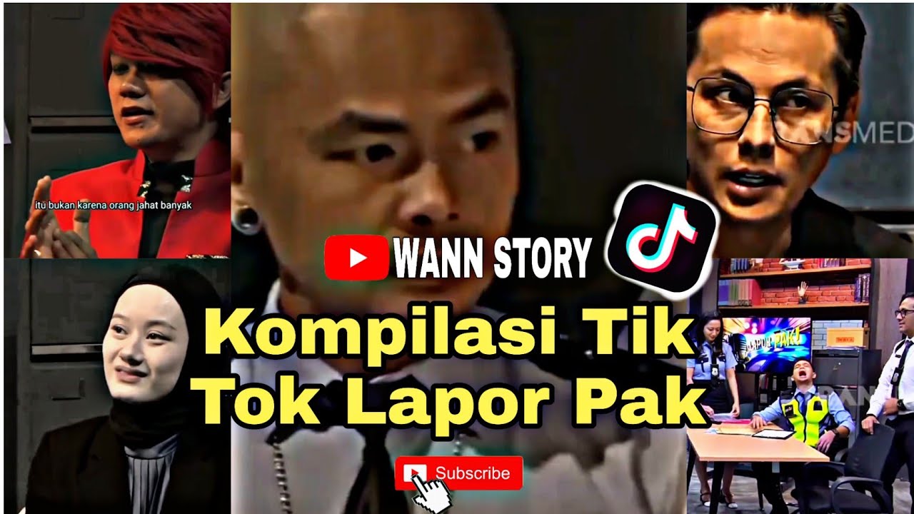 Kompilasi Jedag Jedug Tik Tok Lapor Pak Terbaru Part I - YouTube