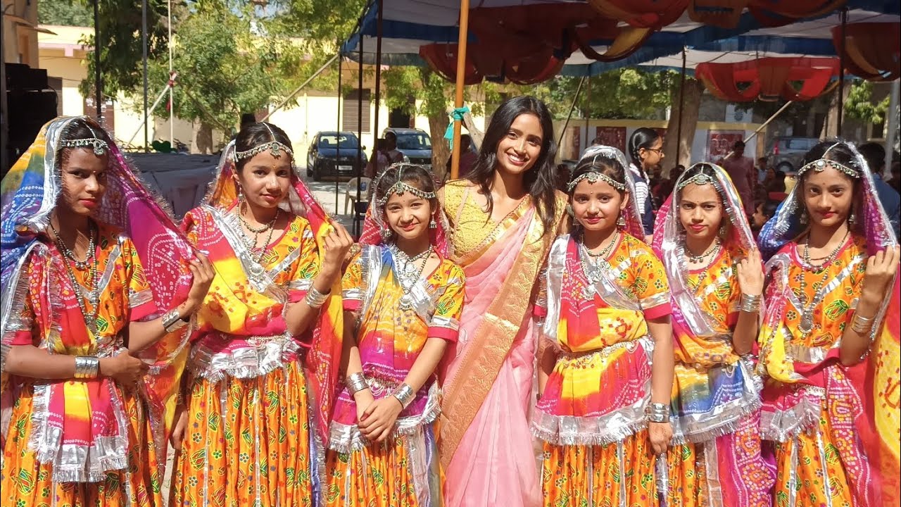 Rajasthani Dance Performance at Annual Function by Students of MGGS ...