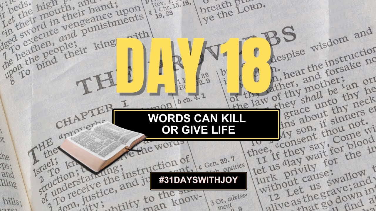 Proverbs Challenge Day 18 - YouTube