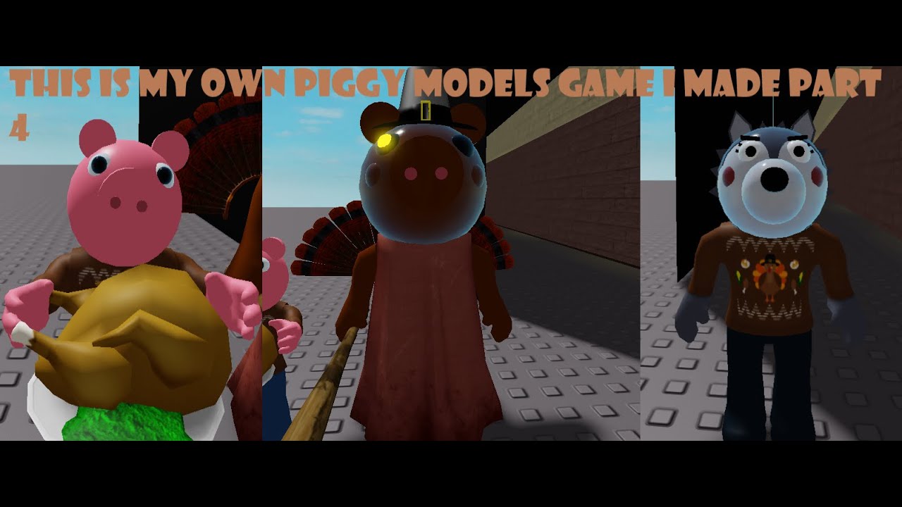 This is my own piggy model's game I made part 4 - YouTube