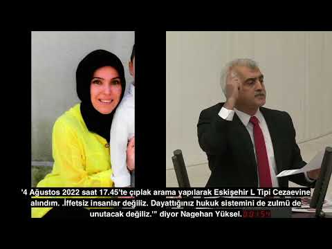 Şahit ol Ya Rabb'i, senin mesajını bu Mecliste duyurdum, şahit ol yüz binlerce zindandaki mahpuslar!