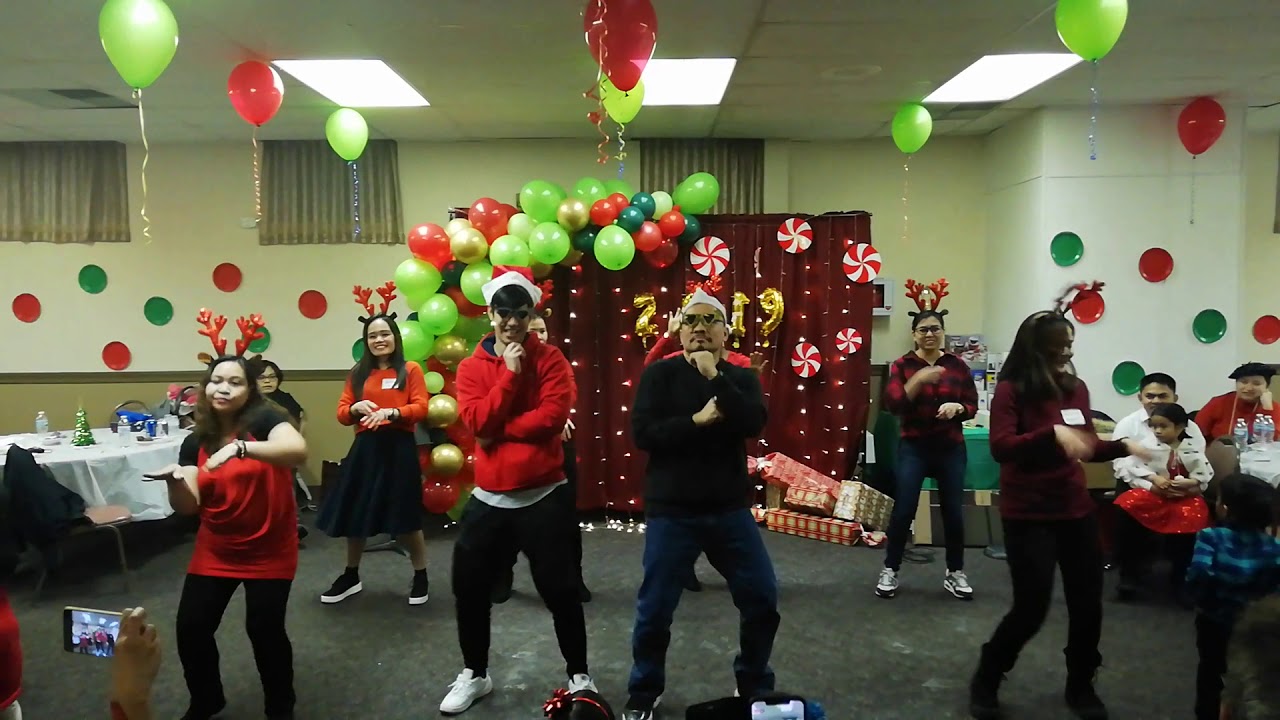 Dance medley Christmas party 12-20-2019 - YouTube