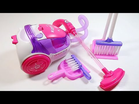 Realistic Vacuum Cleaner Toy Set for Kids - YouTube