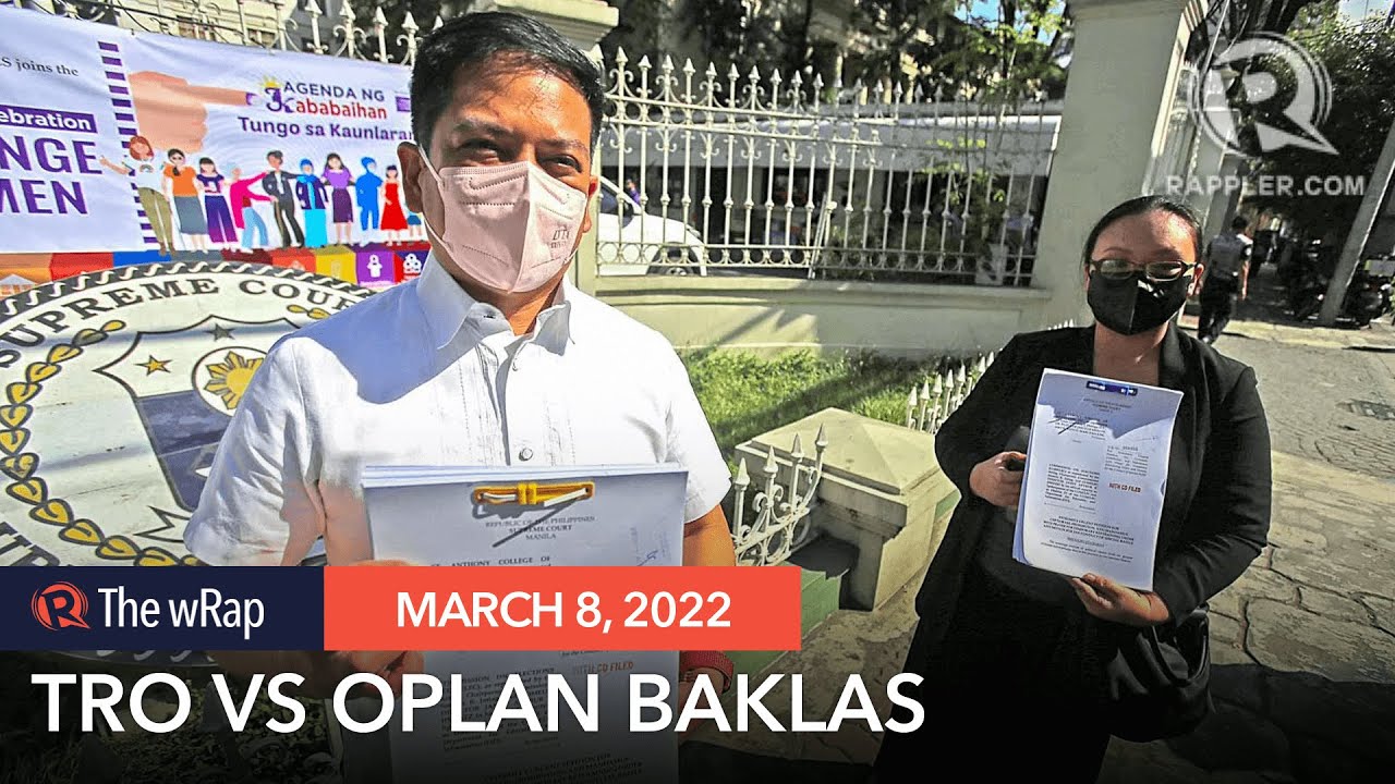Supreme Court issues TRO vs Comelec’s Oplan Baklas - YouTube