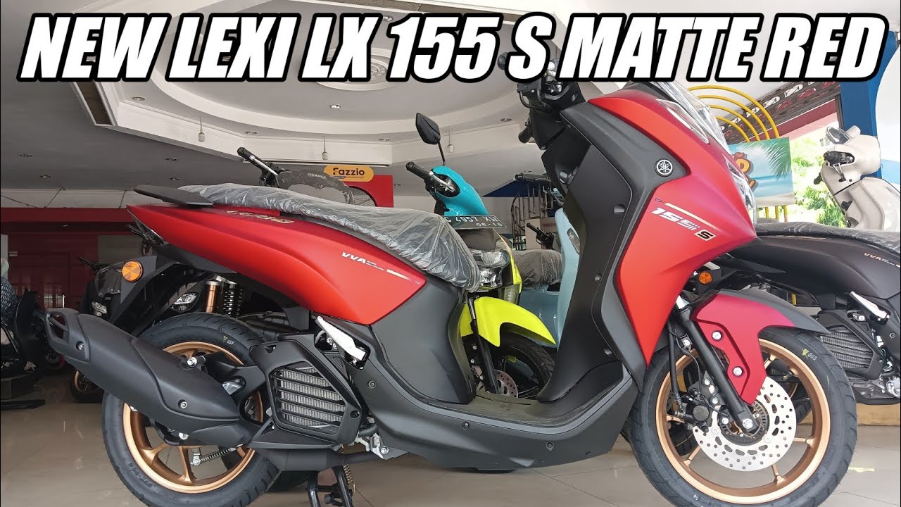 NEW LEXI LX 155 S MATTE RED LARIS MANIS! VARIO 160 KALAH NIH..!! - YouTube