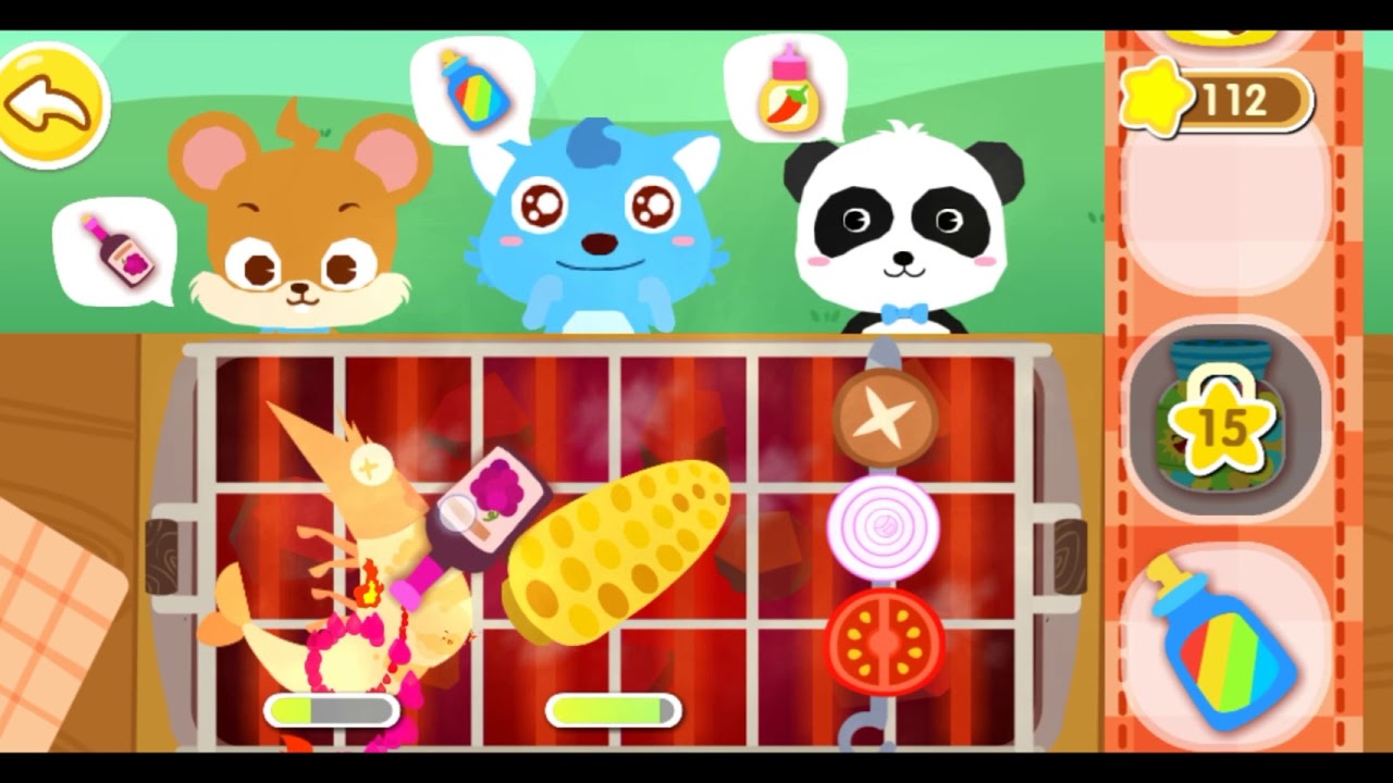 Permainan Baby bus kemping ke taman - YouTube