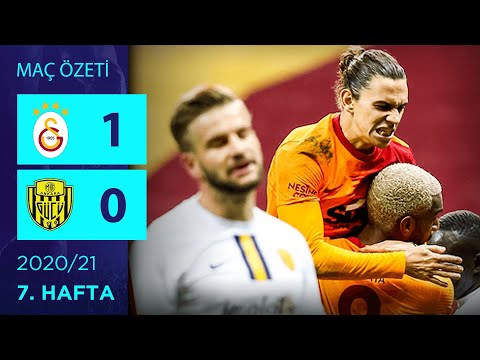 ÖZET: Galatasaray 1-0 MKE Ankaragücü | 7. Hafta - 2020/21
